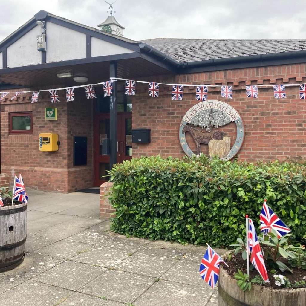 VE Day Memorial Unveiling – Leadenham Village Hall 2000